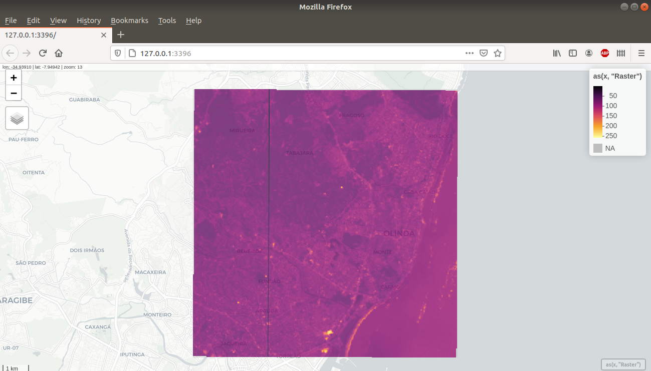 Resampling issue with `mapview` and `stars` · Issue #339 · r-spatial/mapview · GitHub