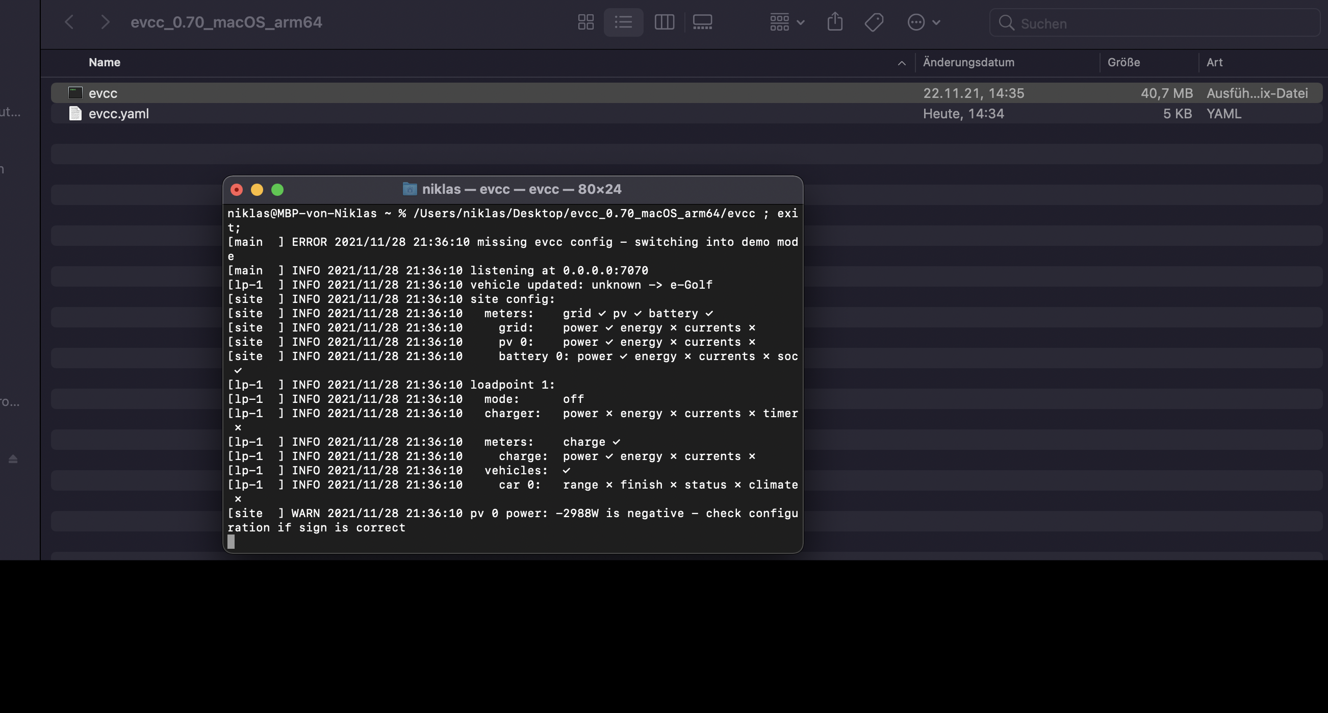 EVCC trotz evcc.yaml nur im Demo Modus · evcc-io evcc · Discussion #1950 · GitHub