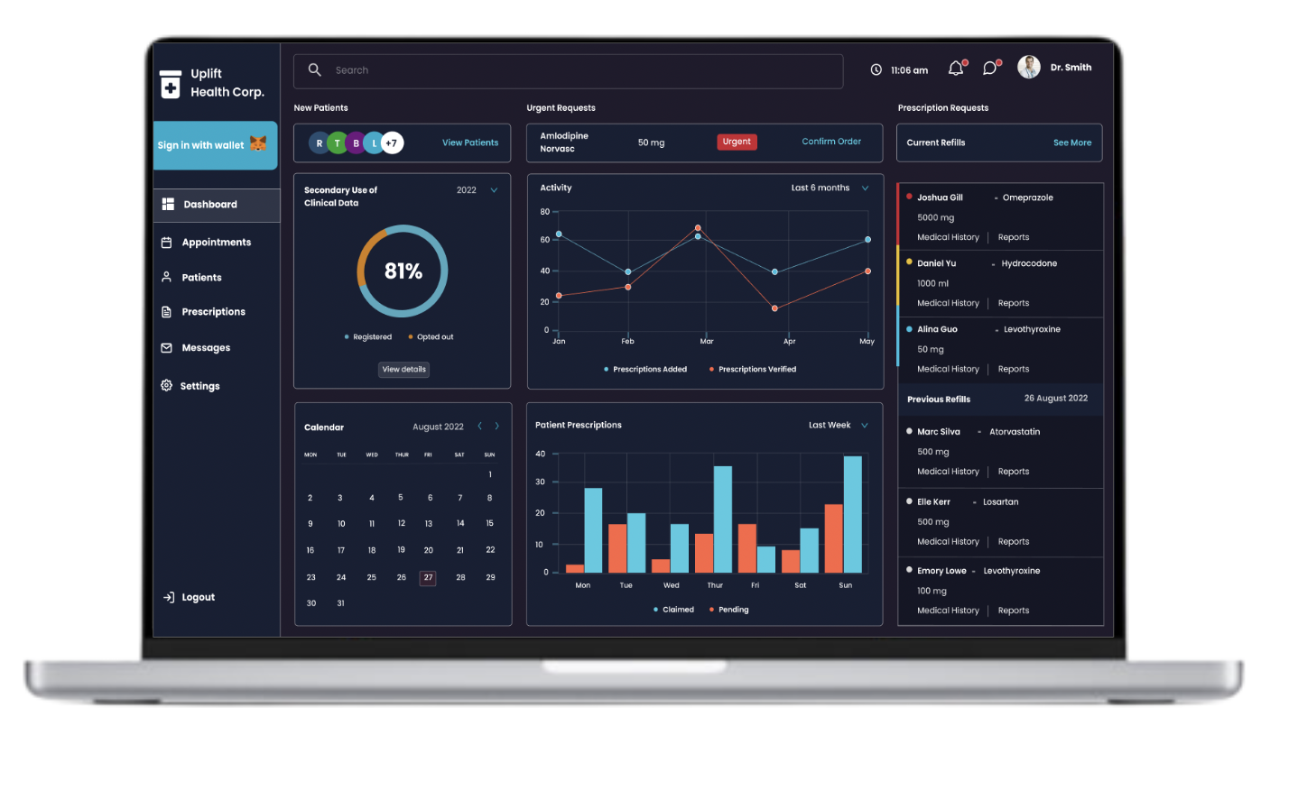 GitHub - Girik-N/Decentralized-Prescription-Database: Utilizing blockchain technology to create ...