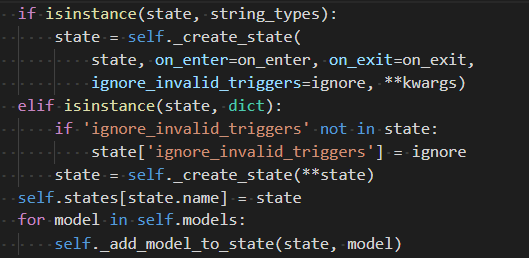 Flexible state type · Issue #334 · pytransitions/transitions · GitHub
