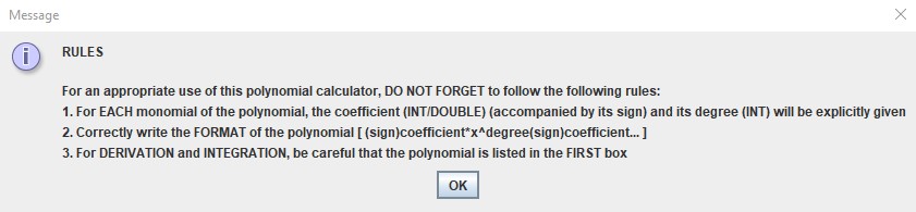 GitHub - SzekelyMariaRobertha/Polynomial-Calculator