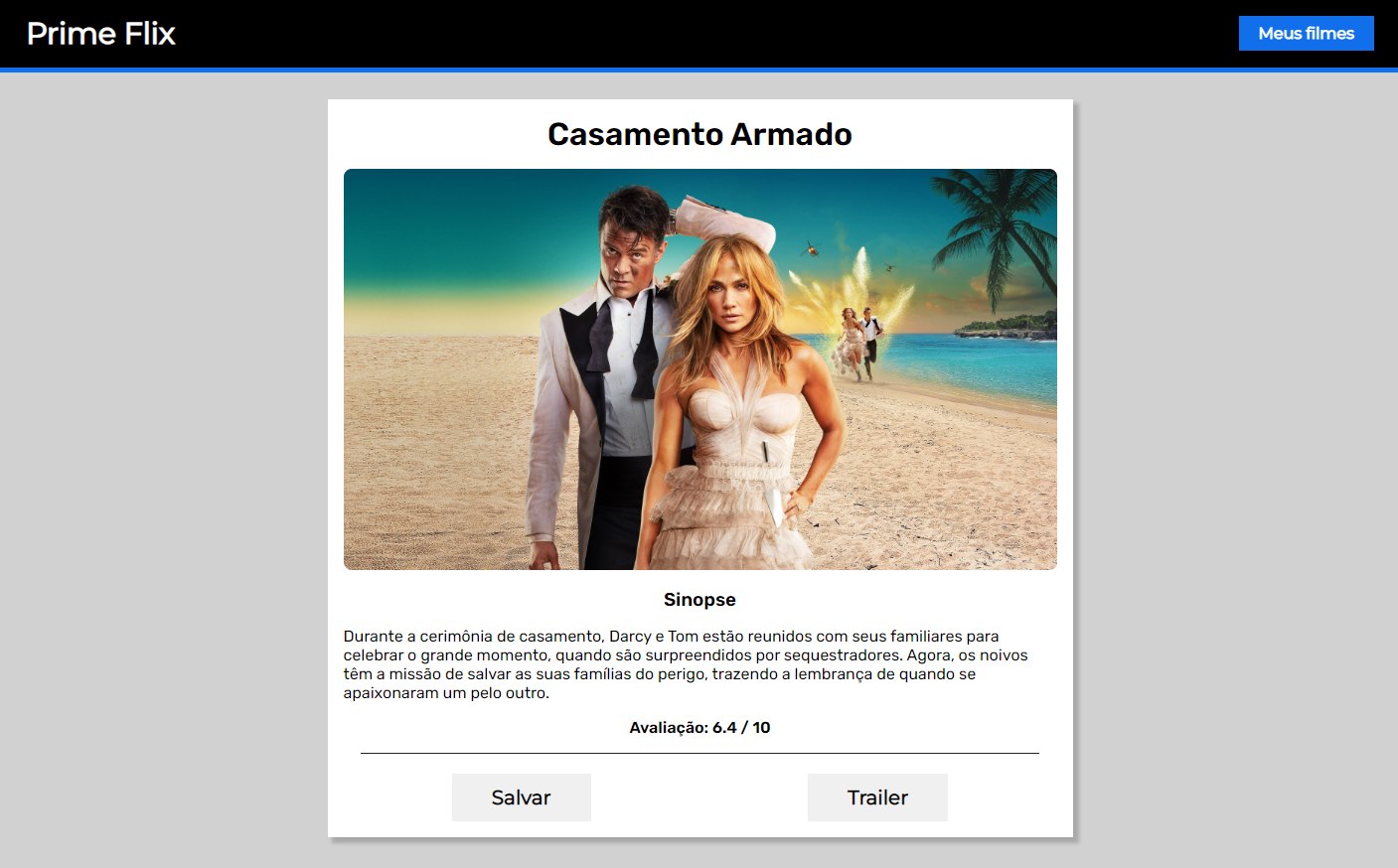 GitHub - rafaelmdesouza/primeflix