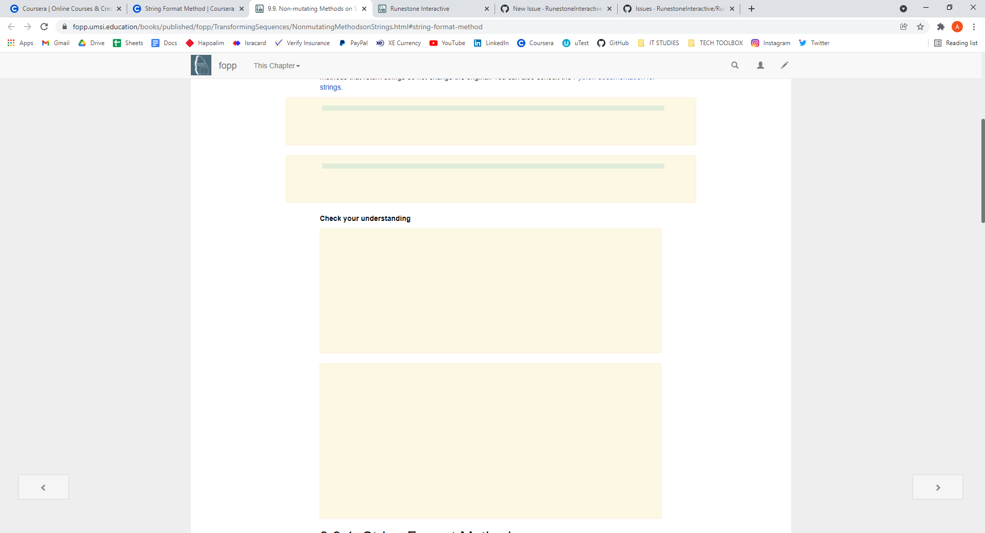 2 questions in assessment do not load, can't pass the test as a result ...