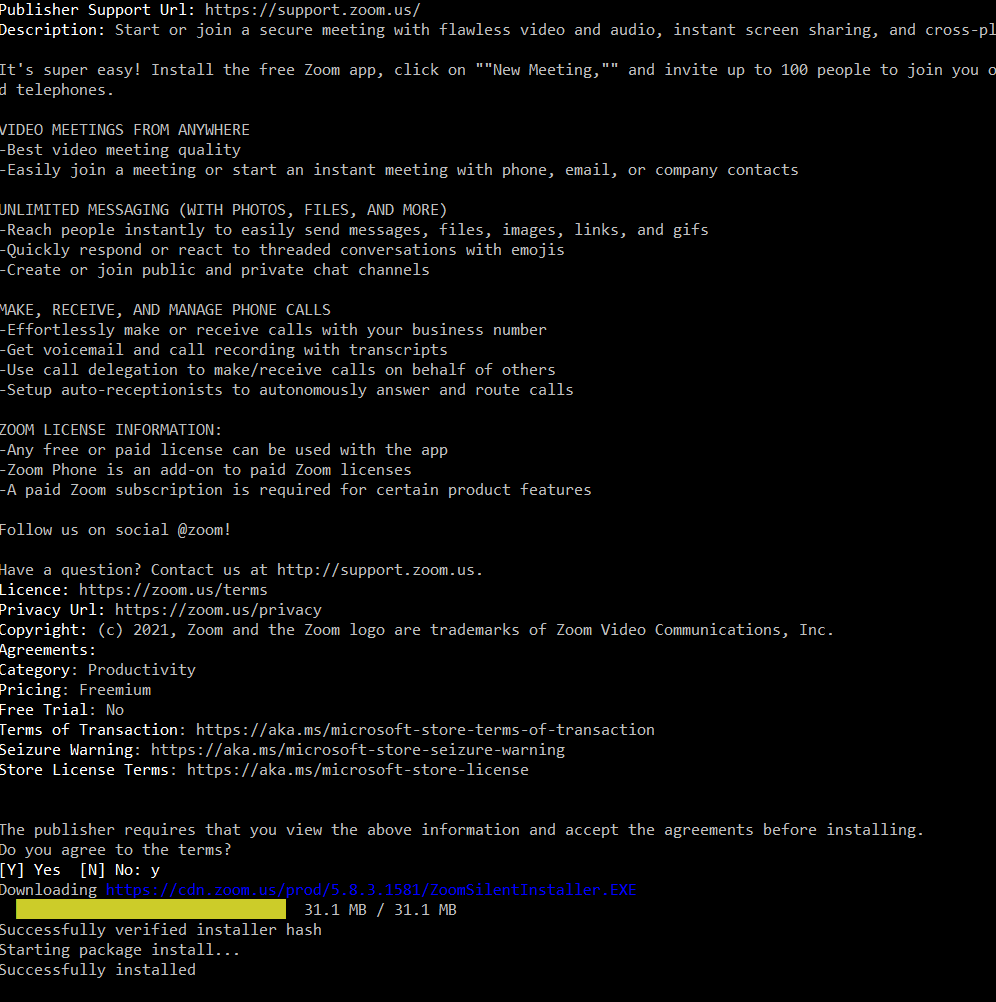 [Bug]: Installing F5 Access App I receive error of no Store Account but can install other Apps ...