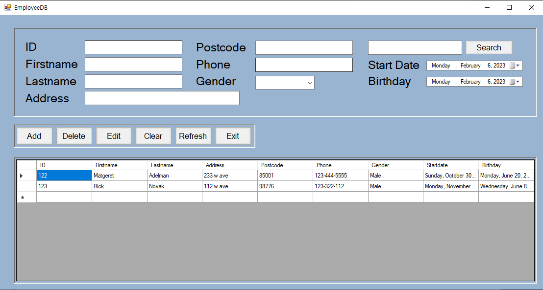 GitHub - haramchae/EmployeeDB