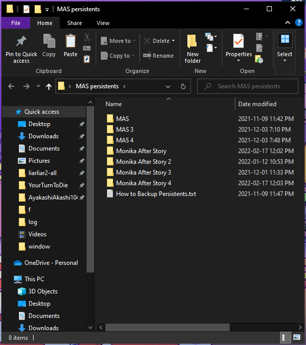 I updated MAS and all my progress is gone · Issue #8757 · Monika-After ...