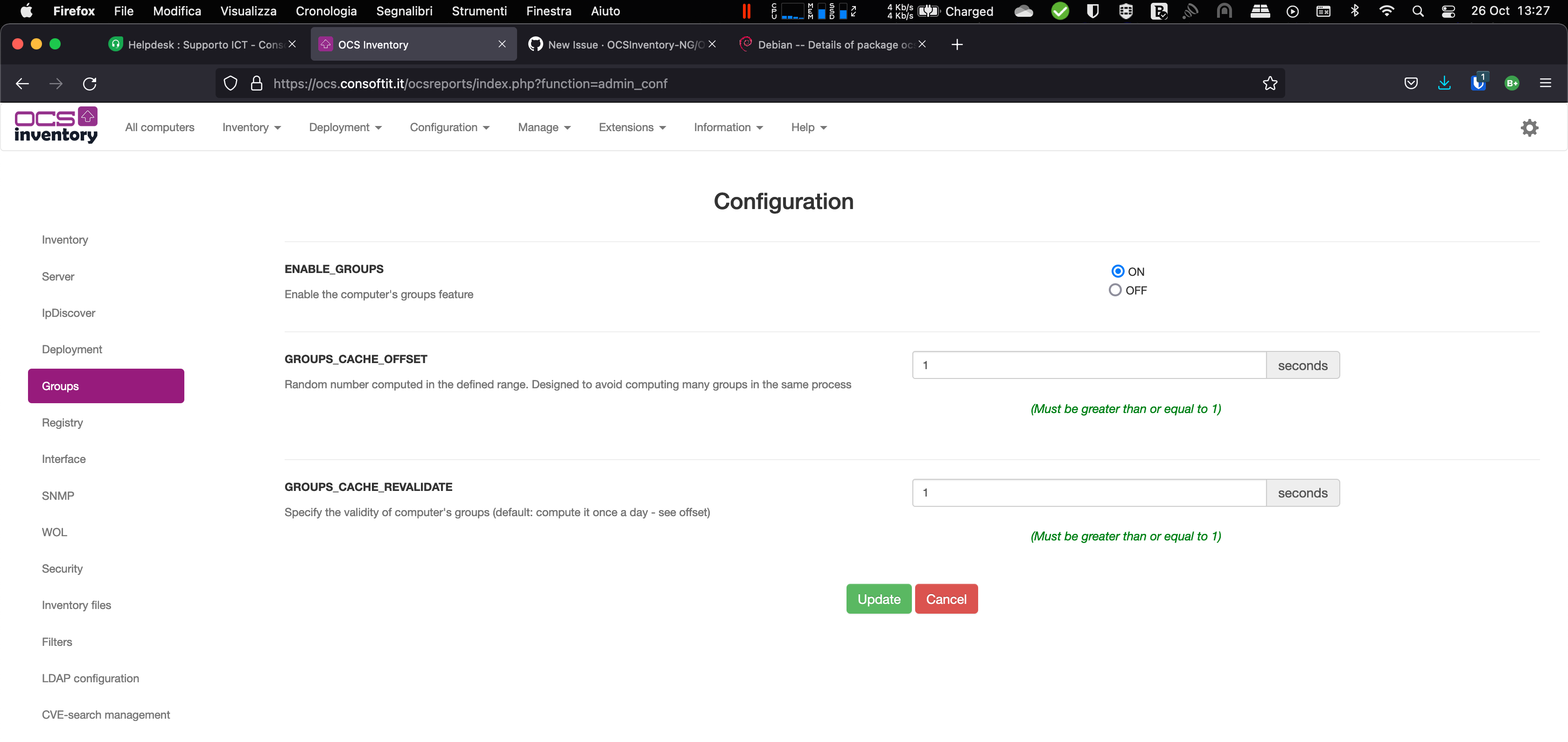 Bug Dynamic Group Not Updating As Espected · Issue 1278 · Ocsinventory Ngocsinventory