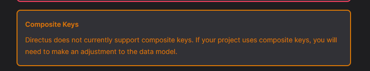 Directus error on tables with a composite primary key (junction tables) · Issue #18580 ...
