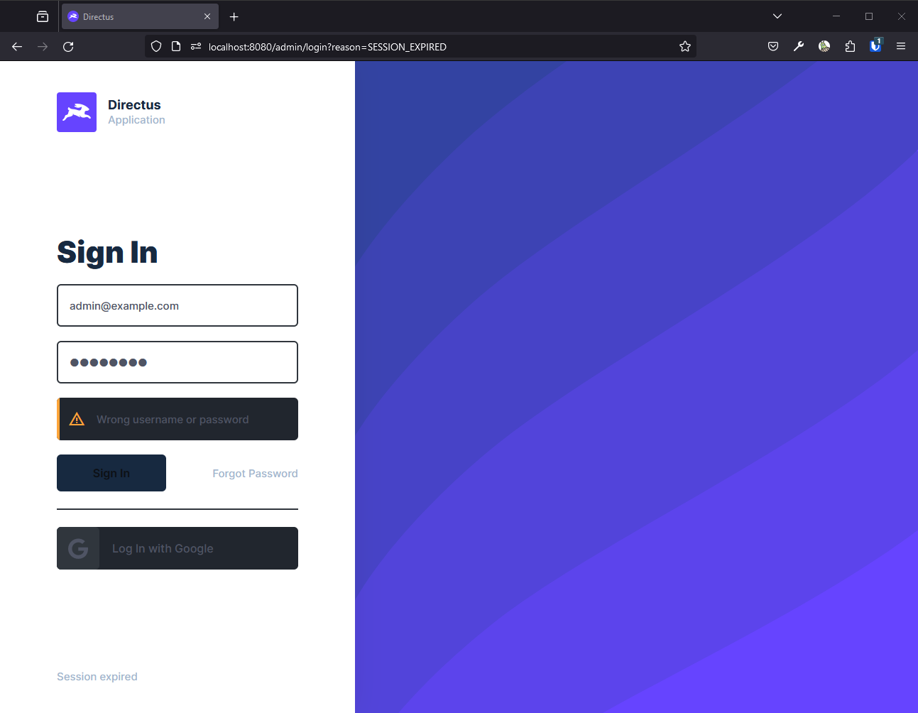 Theming login page in dark mode · Issue #20044 · directus/directus · GitHub