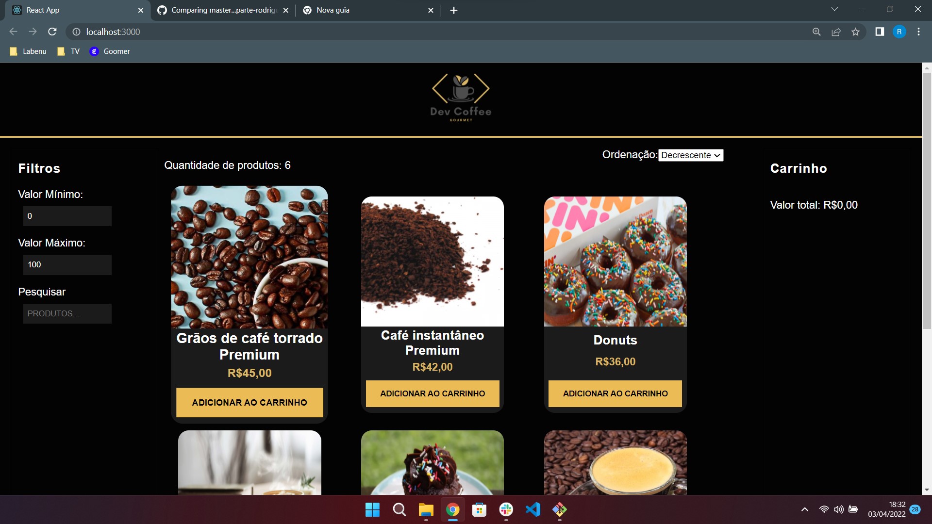 GitHub - lisfribeiro/labeCommerce