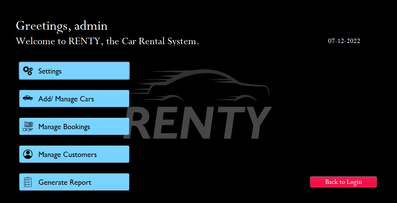 GitHub - wong-hj/java-car-rental-system: Car Rental System with GUI ...