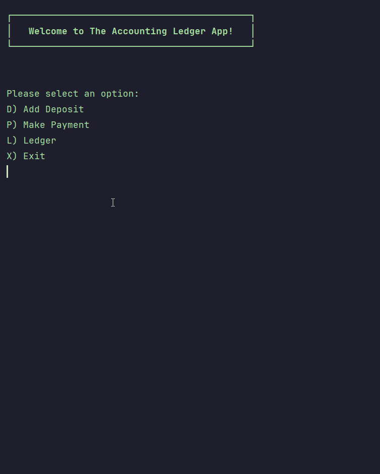 GitHub - Sahara65/AccountingLedger