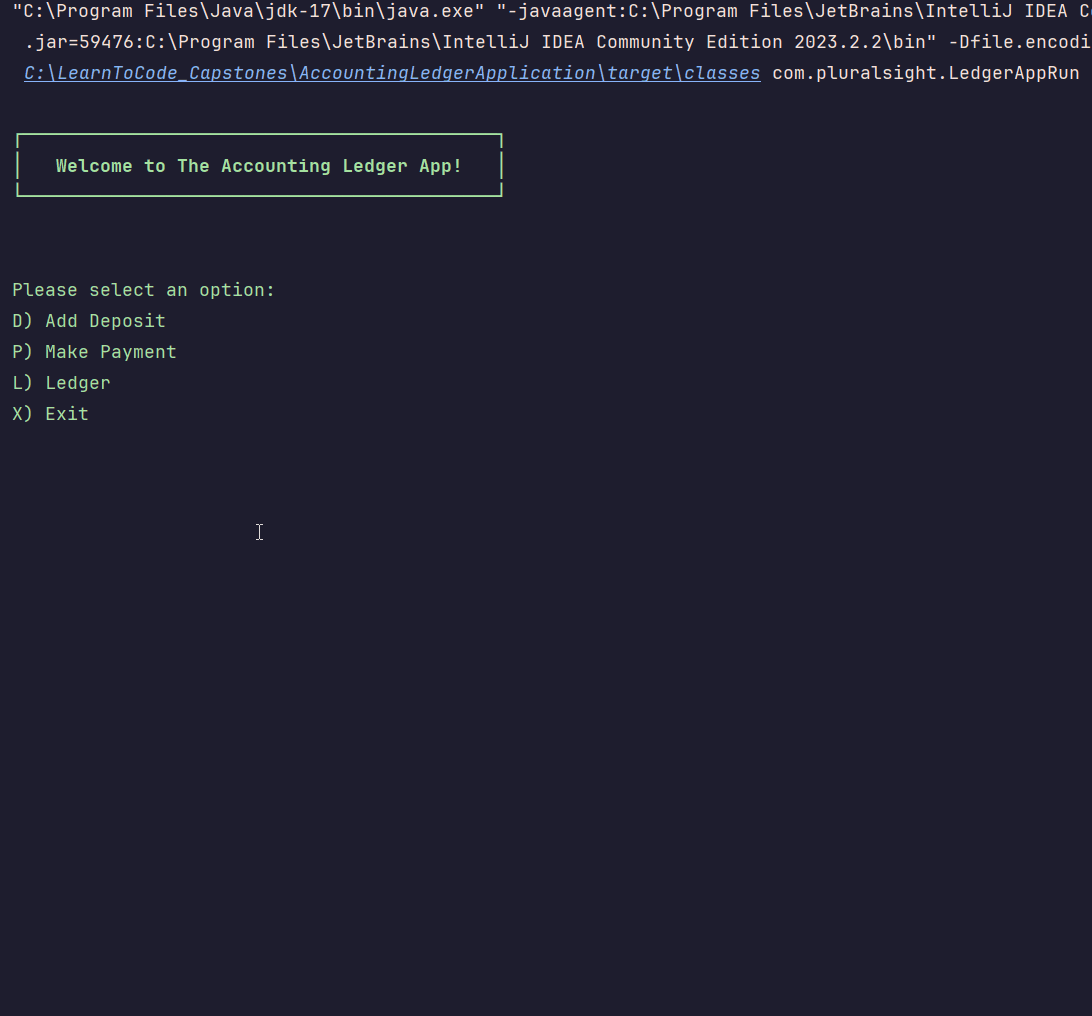 GitHub - Sahara65/AccountingLedger