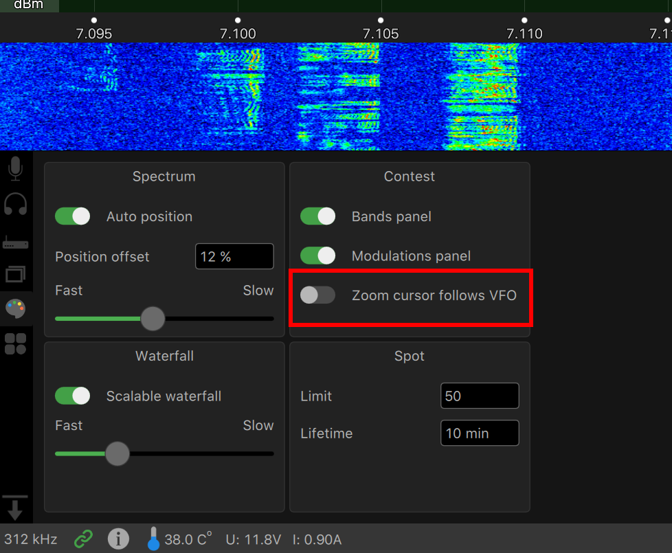 Problem with Zoom Position blue triangel · Issue #250 · ExpertSDR3/ExpertSDR3-BUG-TRACKER · GitHub