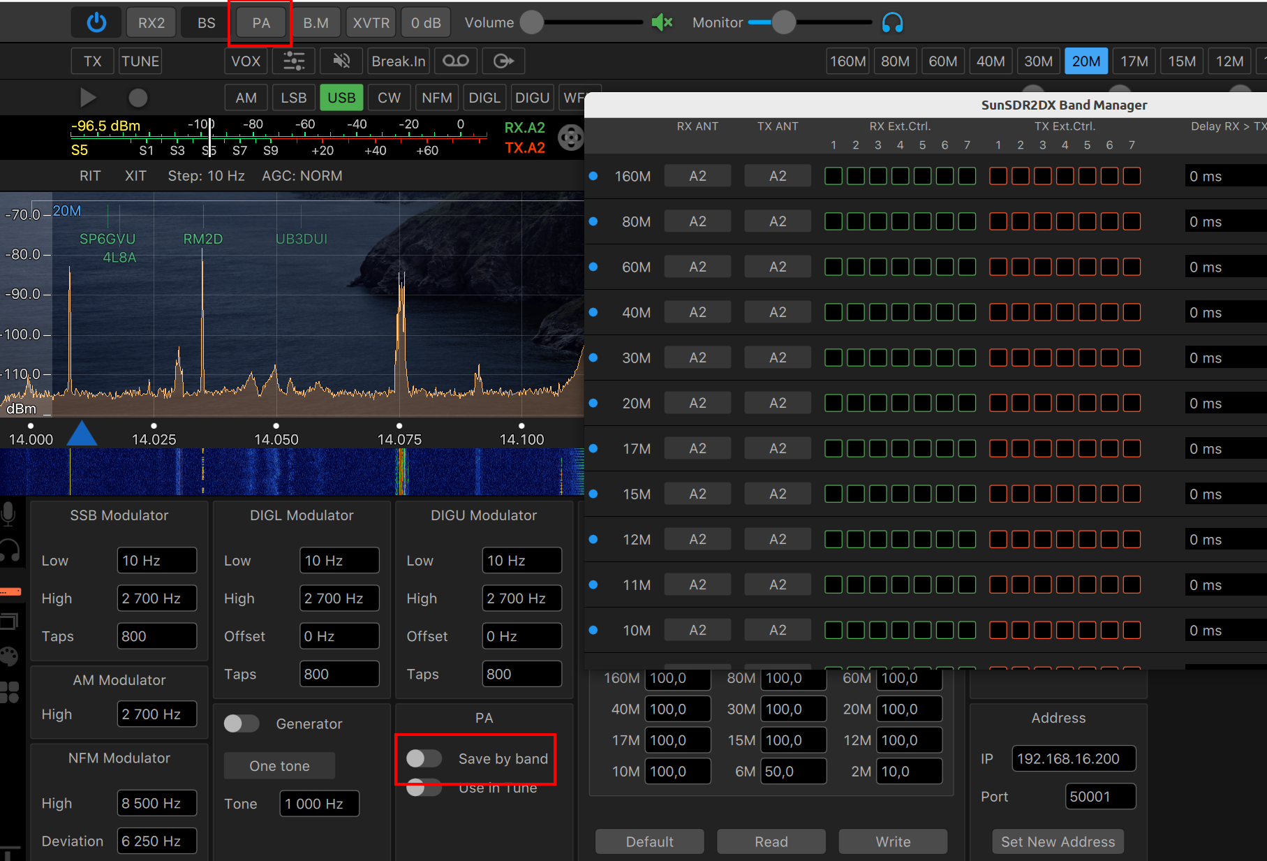 PA select button disappears · Issue #367 · ExpertSDR3/ExpertSDR3-BUG-TRACKER · GitHub