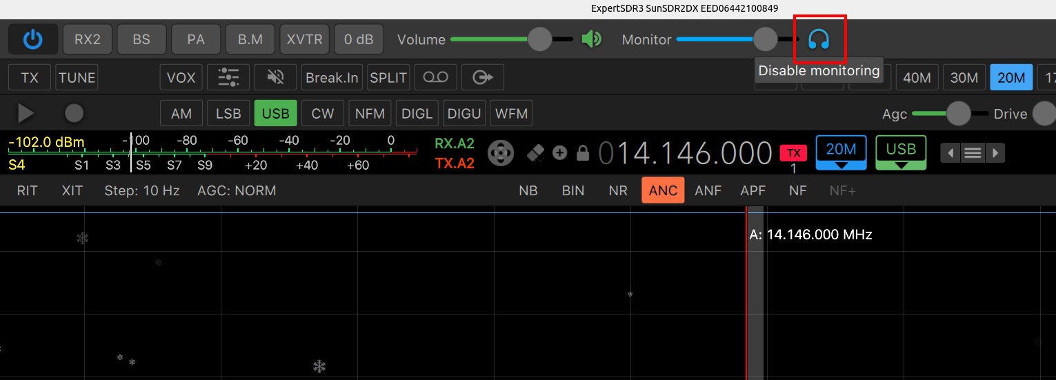 Tune button emits tone through monitor · Issue #454 · ExpertSDR3/ExpertSDR3-BUG-TRACKER · GitHub