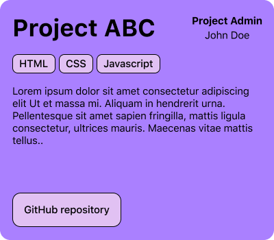 Project Card UI Improvement · Issue #292 · Opentek-Org/opentek · GitHub