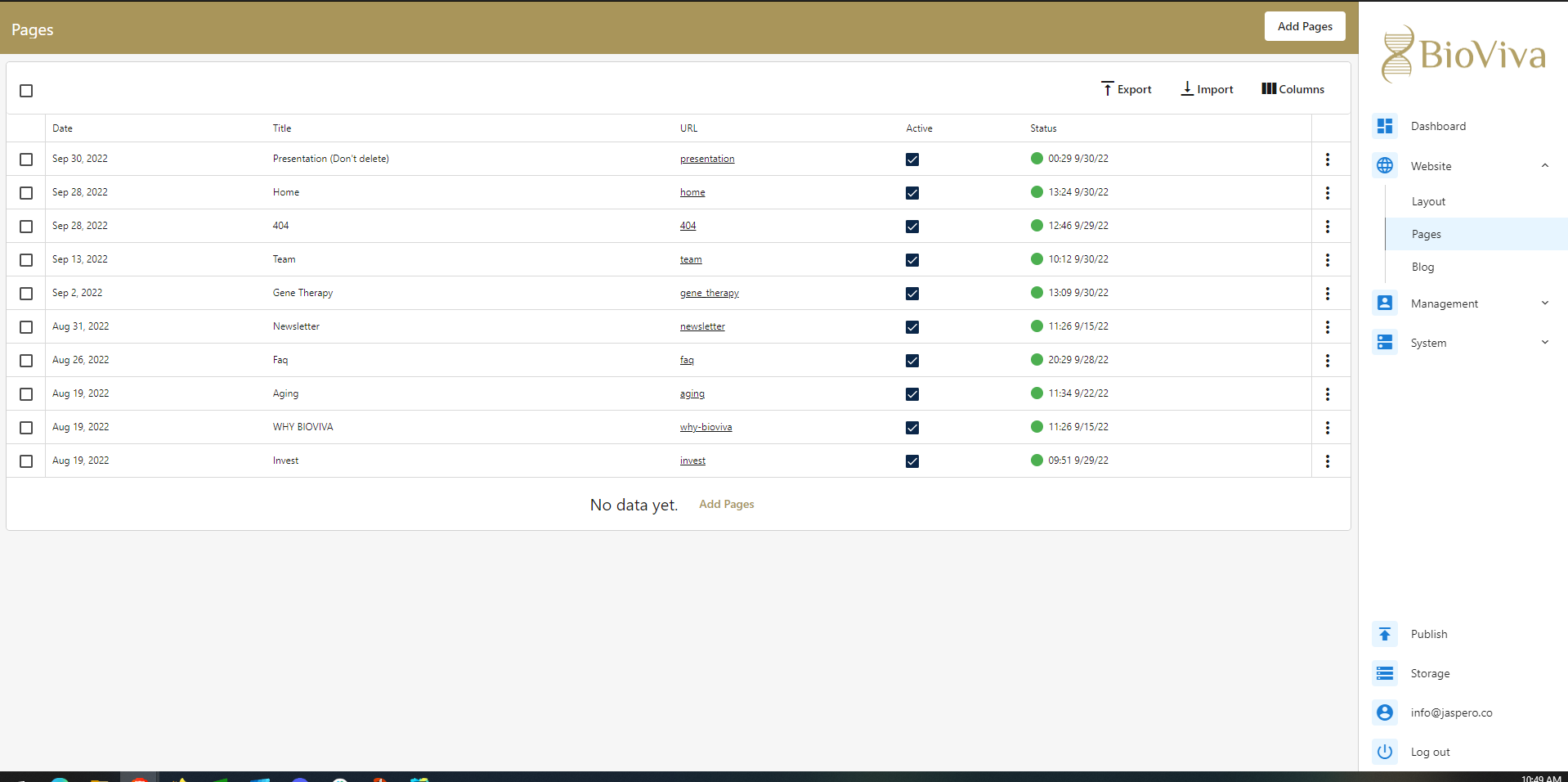 Bug "no data yet" · Issue #412 · Jaspero/jms · GitHub