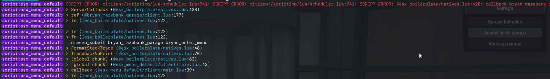 [Bug]: Maze Bank Garage Aanbellen kapot · Issue #1717 · Tedeapolis/development · GitHub