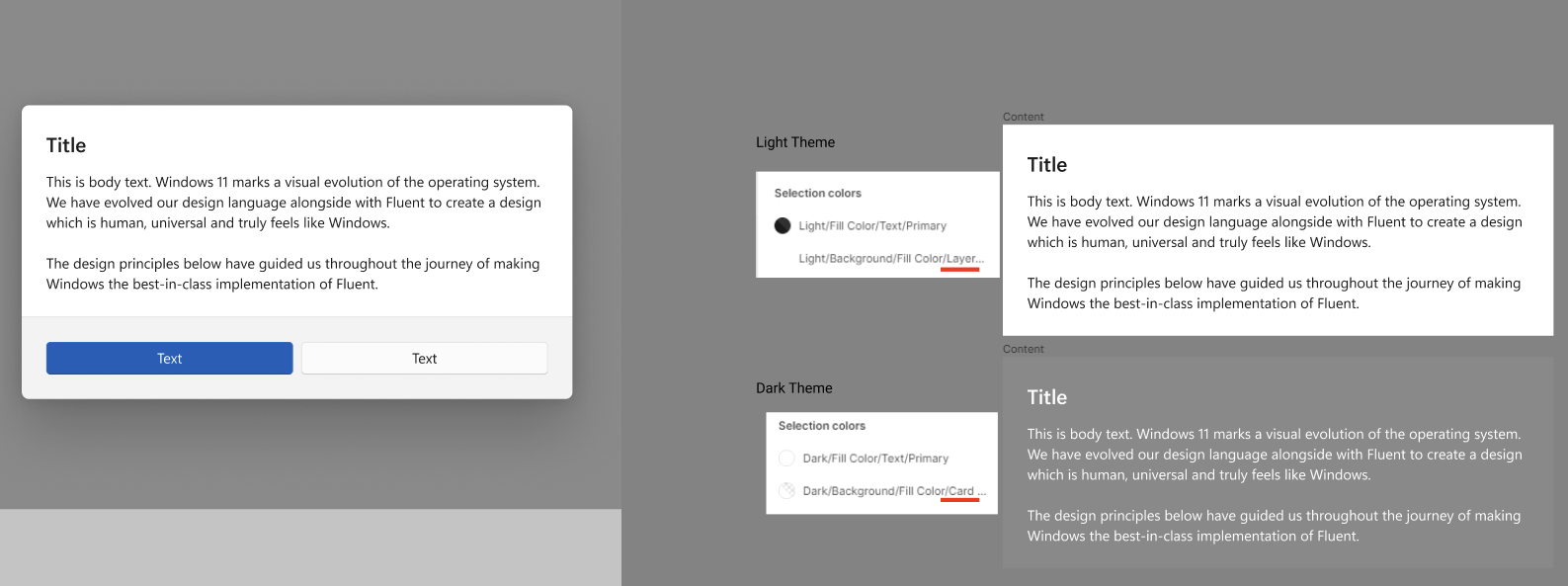 Winui Design Toolkit Bug Dialog Incorrect Color In The Dark Theme · Issue 6749 · Microsoft