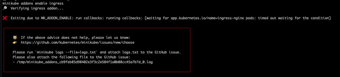 Centos Linux Release 7 9 Minikube Addons Enable Ingress Error · Issue 14189 · Kubernetes