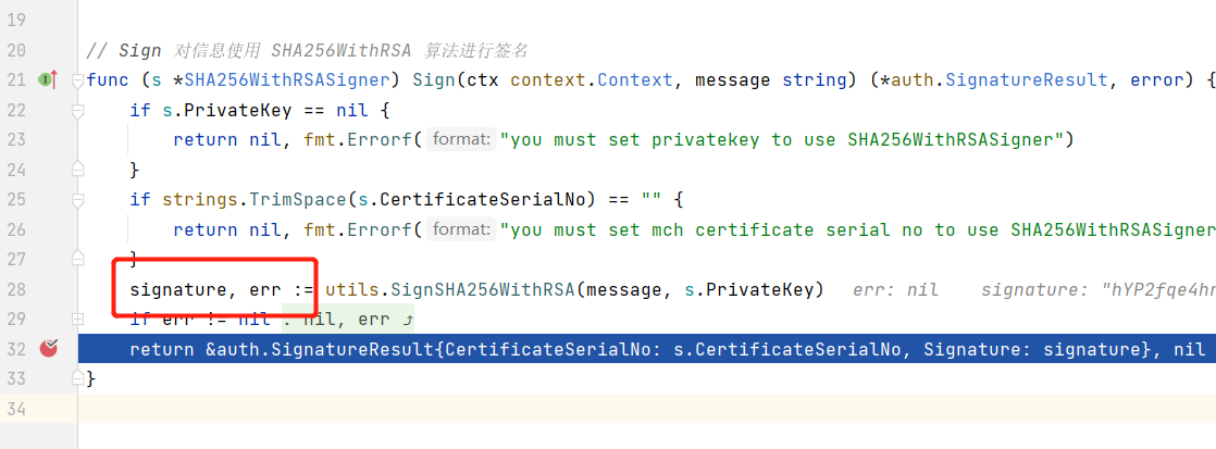 调用jsapi返回报错如下 · Issue #17 · wechatpay-apiv3/wechatpay-go · GitHub