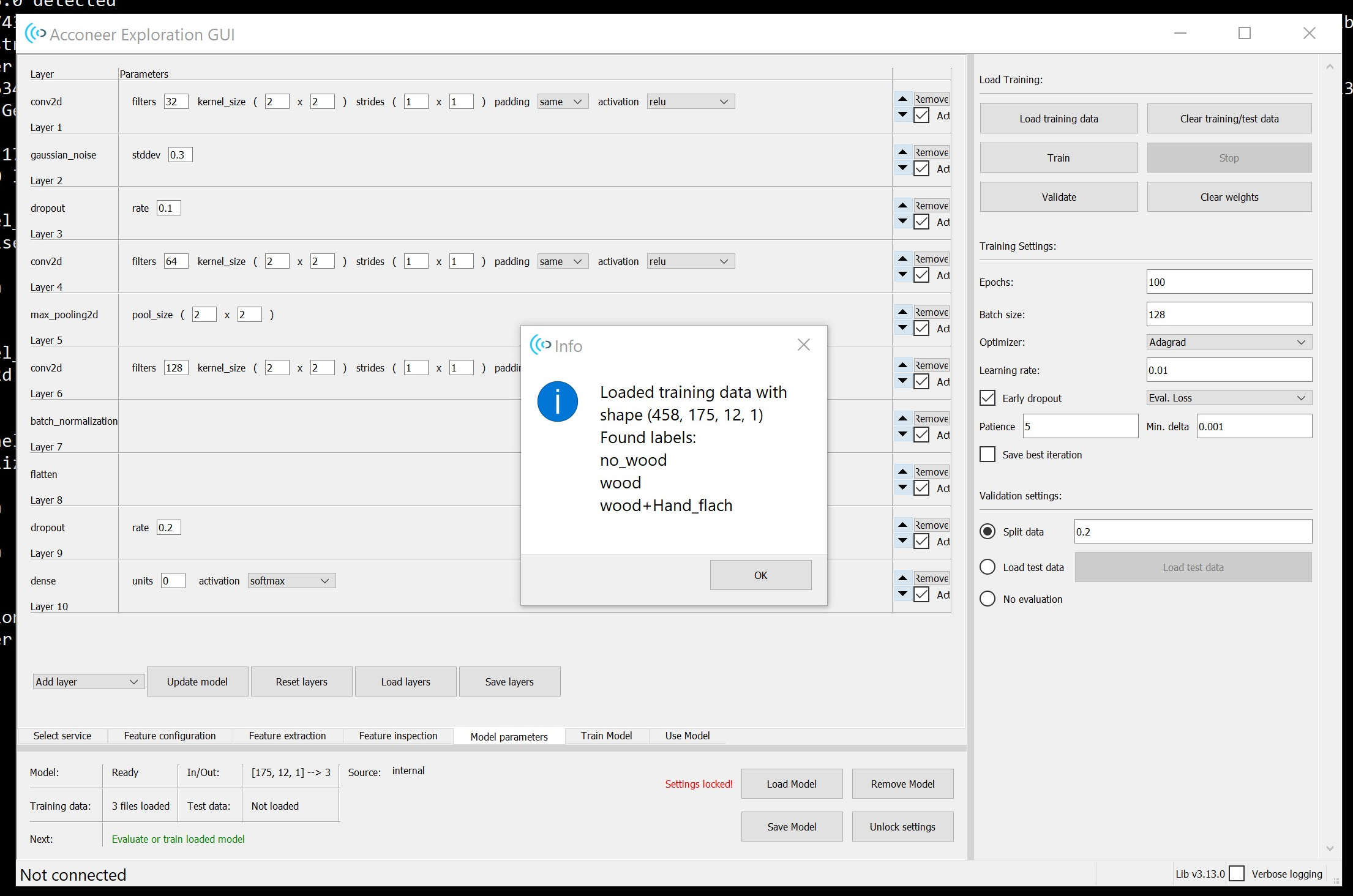 Model Training Fails With Bug · Issue 94 · Acconeer Acconeer Python Exploration · Github