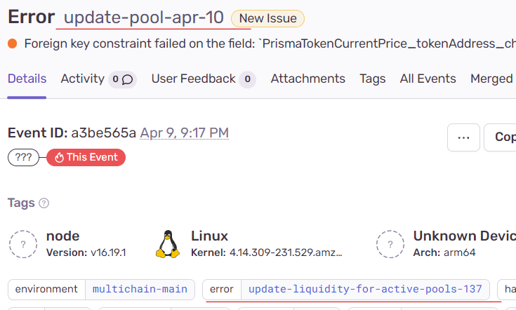 sentry shows wrong job name in header · Issue #25 · balancer/backend · GitHub