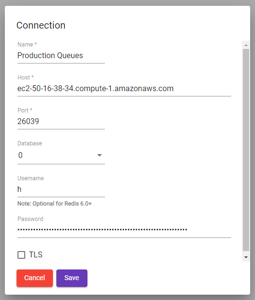 Support usernames in Redis direct connection · Issue #59 · taskforcesh/issues · GitHub