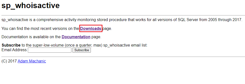 GitHub - R4ynaud/Sp_WhoIsActive-procedure-for-Microsoft-SQL-Server-2019: Guide to Creating the ...