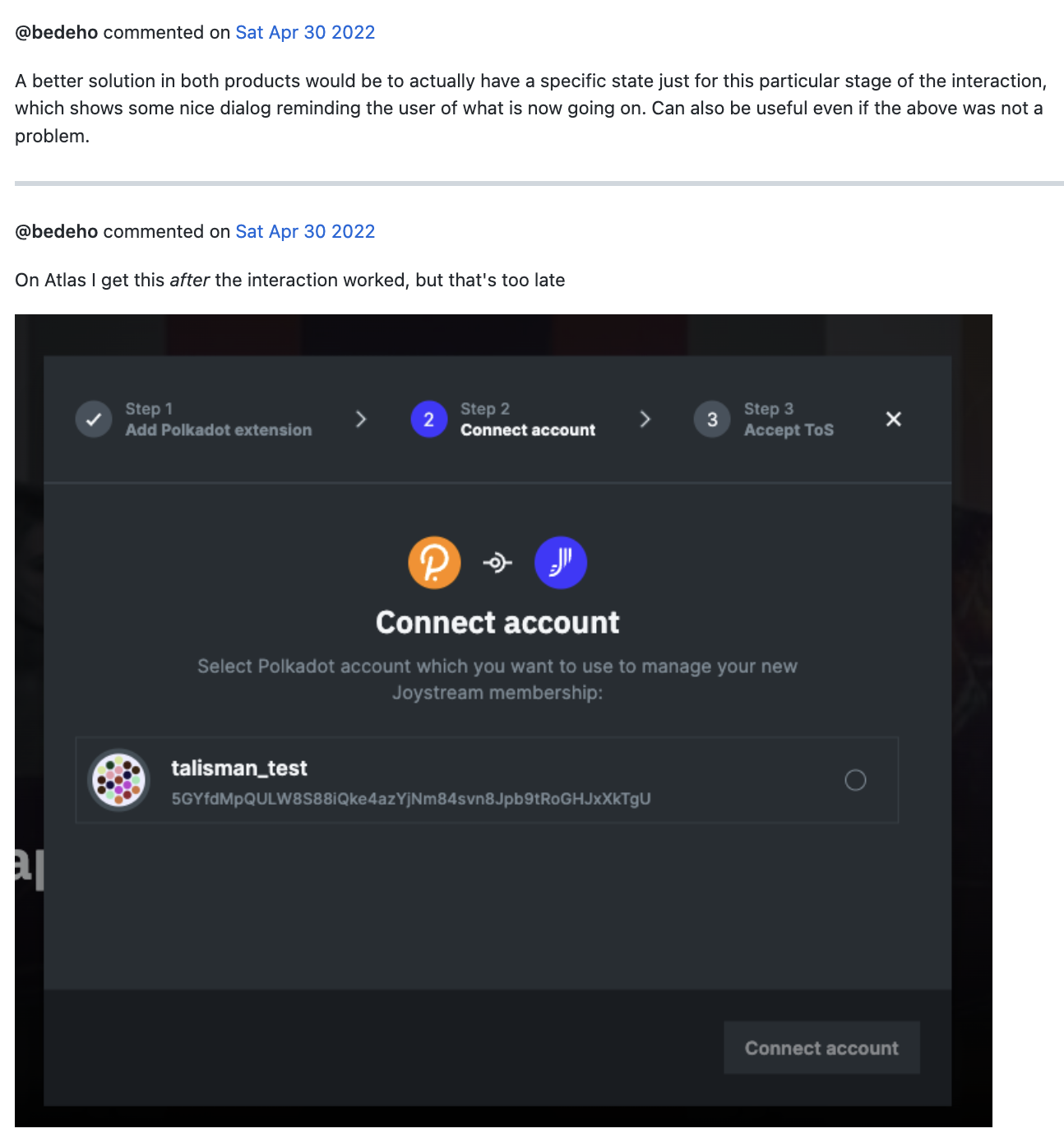 [USERSNAP] Loading.... · Issue #2966 · Joystream/atlas · GitHub