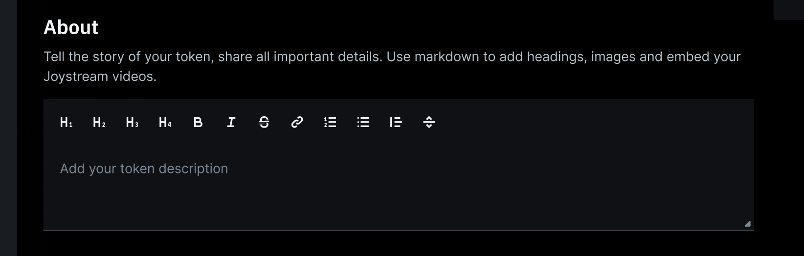 Markdown Editor POC · Issue #3403 · Joystream/atlas · GitHub