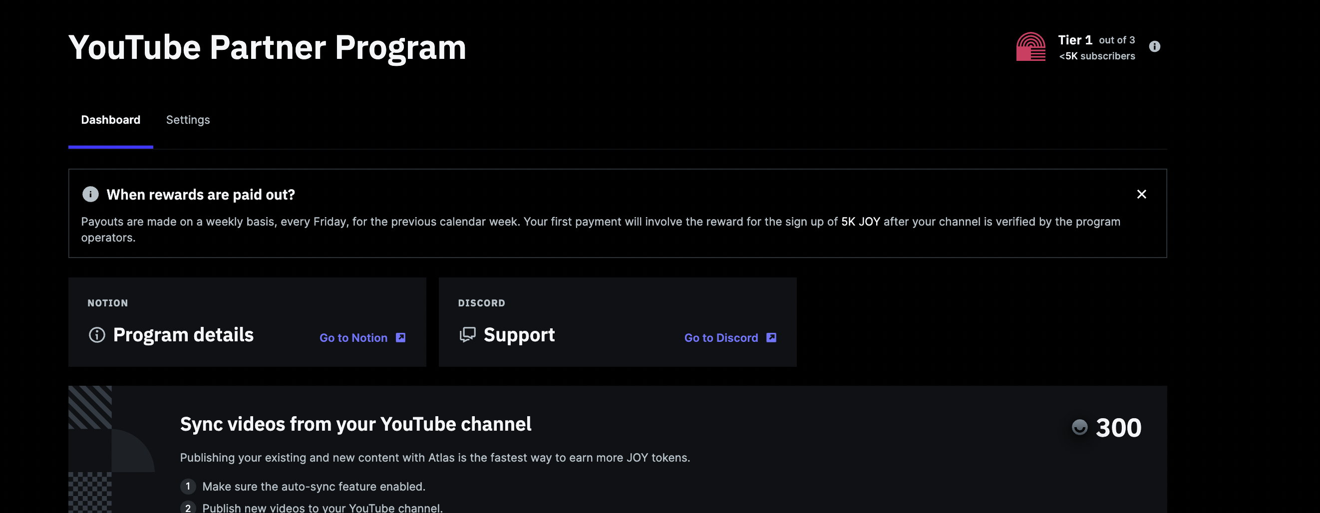 Remove Payouts widget from dashboard · Issue #3723 · Joystream/atlas · GitHub