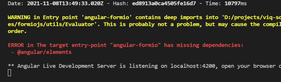 Formio Dependencies · Issue 390 · Formio Angular · Github