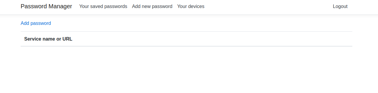 GitHub - KacperHolubowicz/Password-manager: Project was created as a ...
