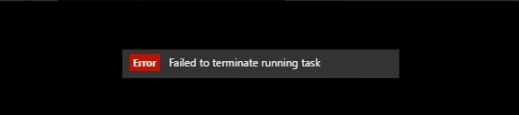 Unable To Terminate Running Task In Vscode · Issue 28487 · Microsoft