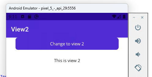 Dynamically changing view in ContentView content shows empty page (Android) · Issue #8040 ...