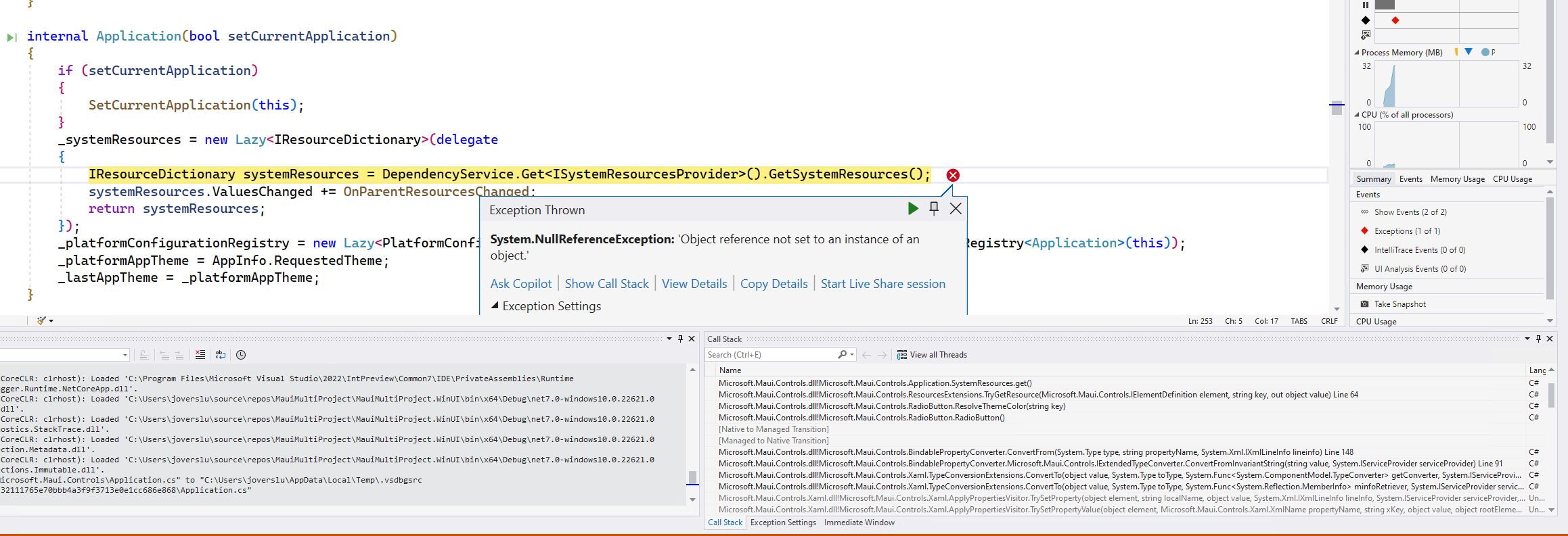 Documentation for Multi-Project setup. · Issue #7426 · dotnet/maui · GitHub
