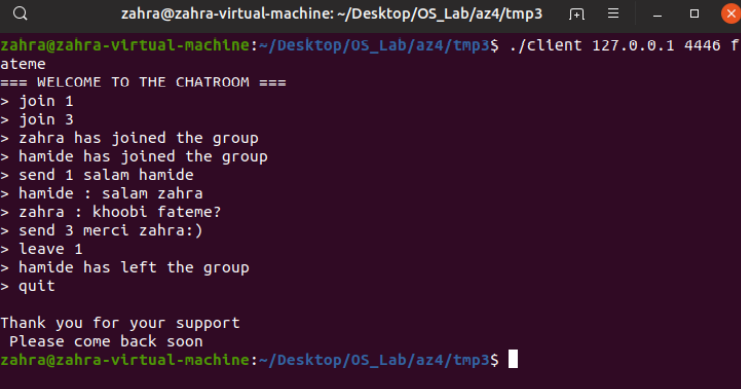 Github Zahrarahimiigroup Chat Application Simple Chat Application Implemented In C 0306
