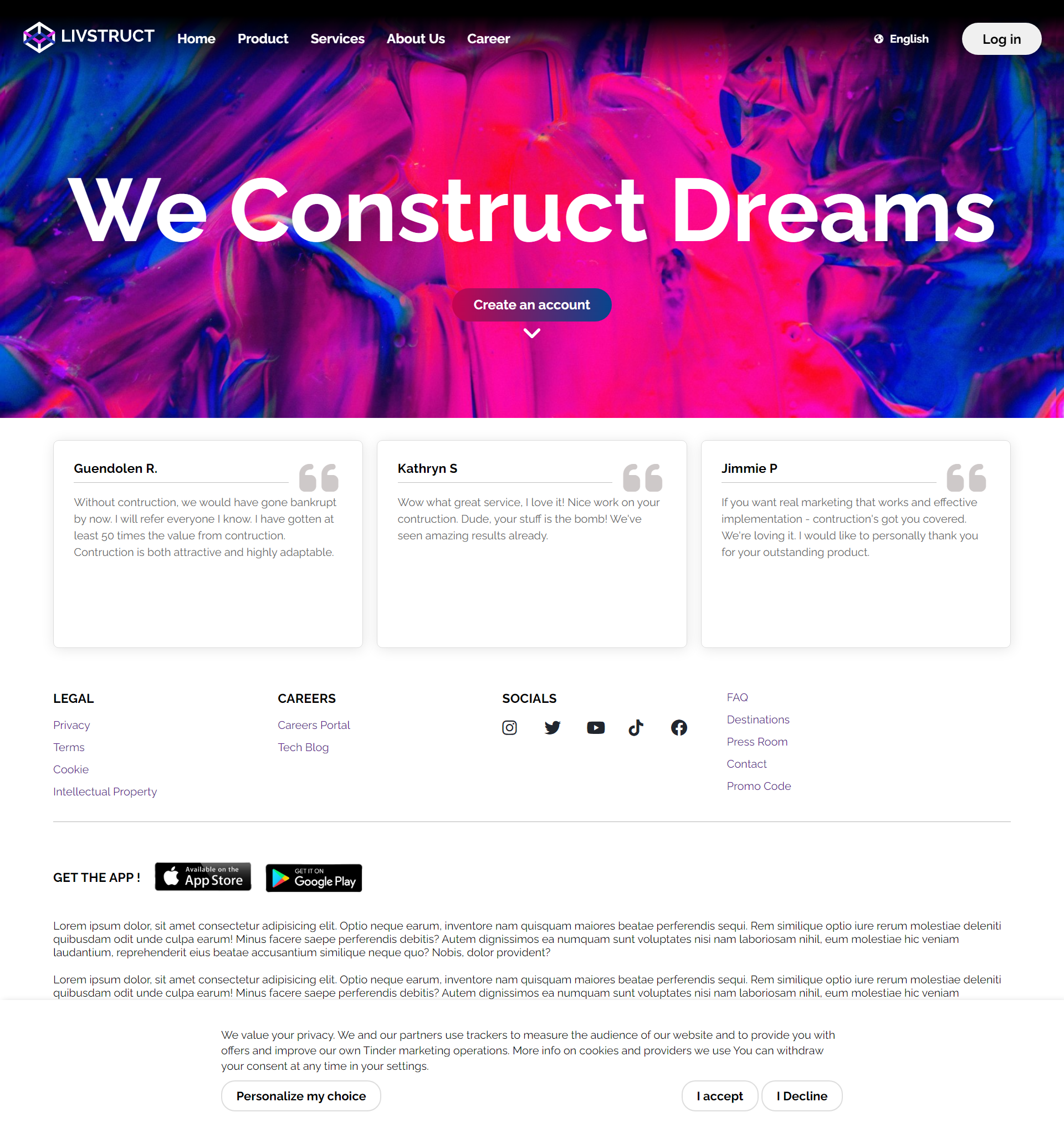 GitHub - AbhayKadam57/Modern_Home_Page: Design of modern home page like ...