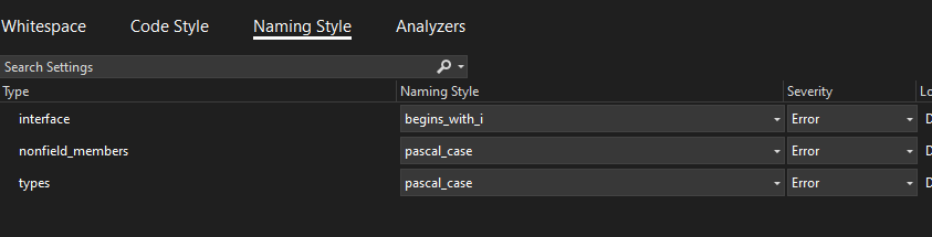 IDE1006 should trigger build failed · Issue #64464 · dotnet/roslyn · GitHub