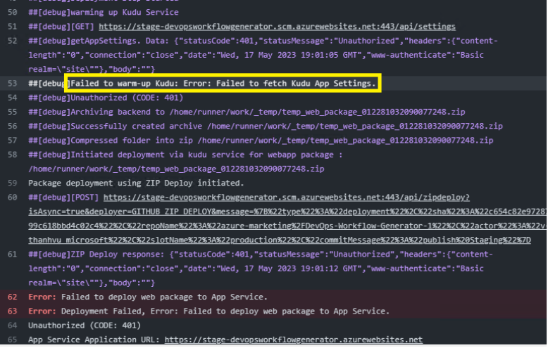 App Service Deployment to Slot: 401 Unauthorized · Issue #10181 · microsoft/azure-pipelines ...