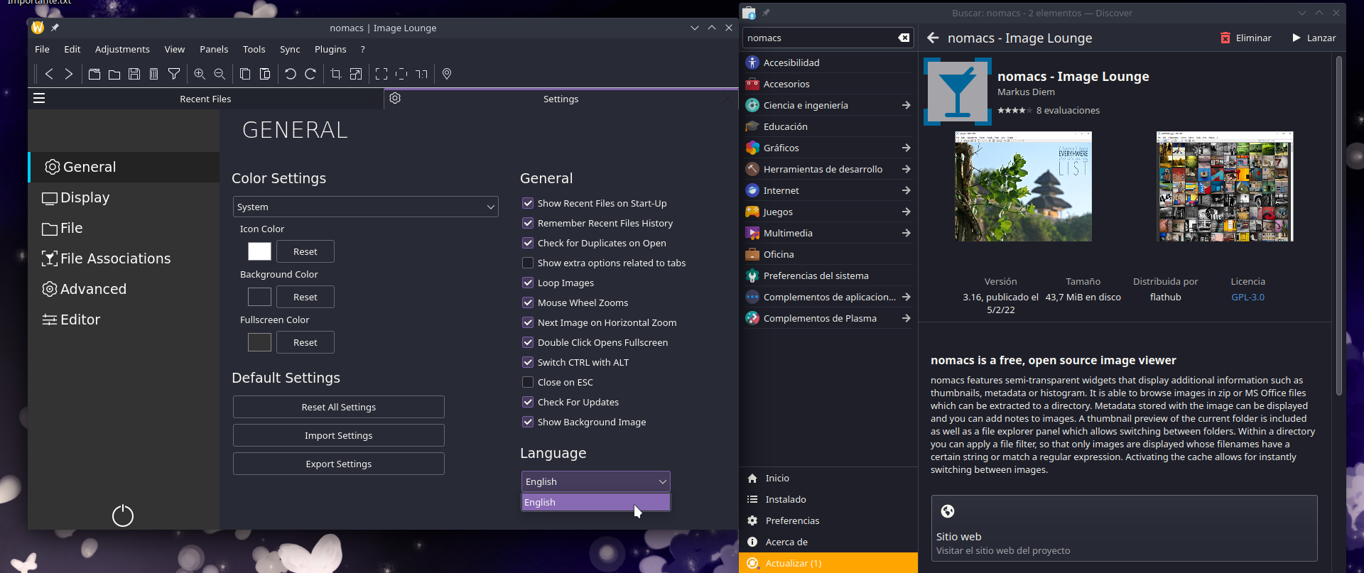 Flatpak version is missing languages · Issue #901 · nomacs/nomacs · GitHub Flatpak version is missing languages · Issue #901 · nomacs/nomacs · GitHub