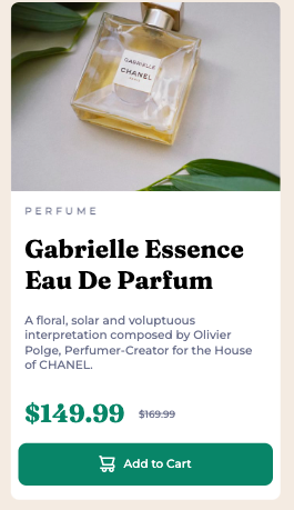 GitHub - alexandrav01/Perfume-Card: Perfume card component made with HTML and CSS. Challenge ...