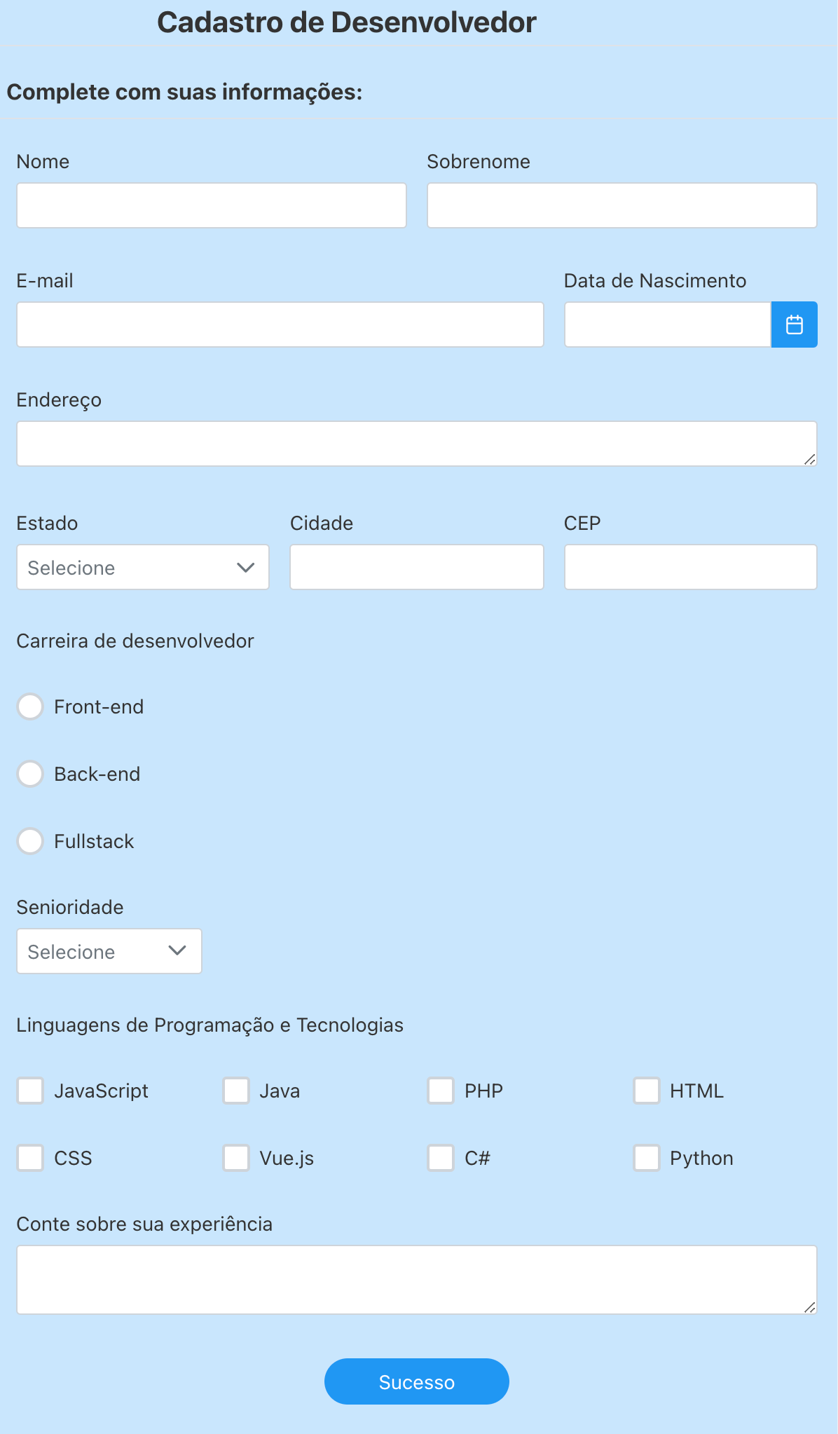 GitHub - gustavohsampaio/Formulario-Vuejs