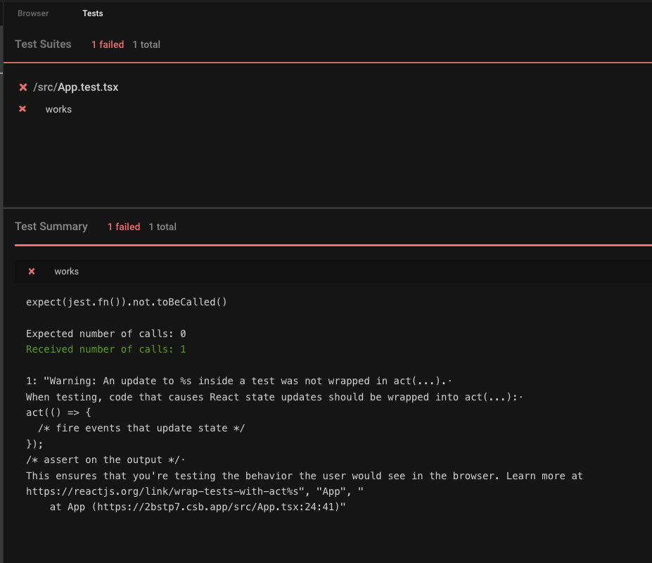 Dynamic Imports In Useeffect Cause Act Warning In React 18 · Issue 1150 · Testing Library