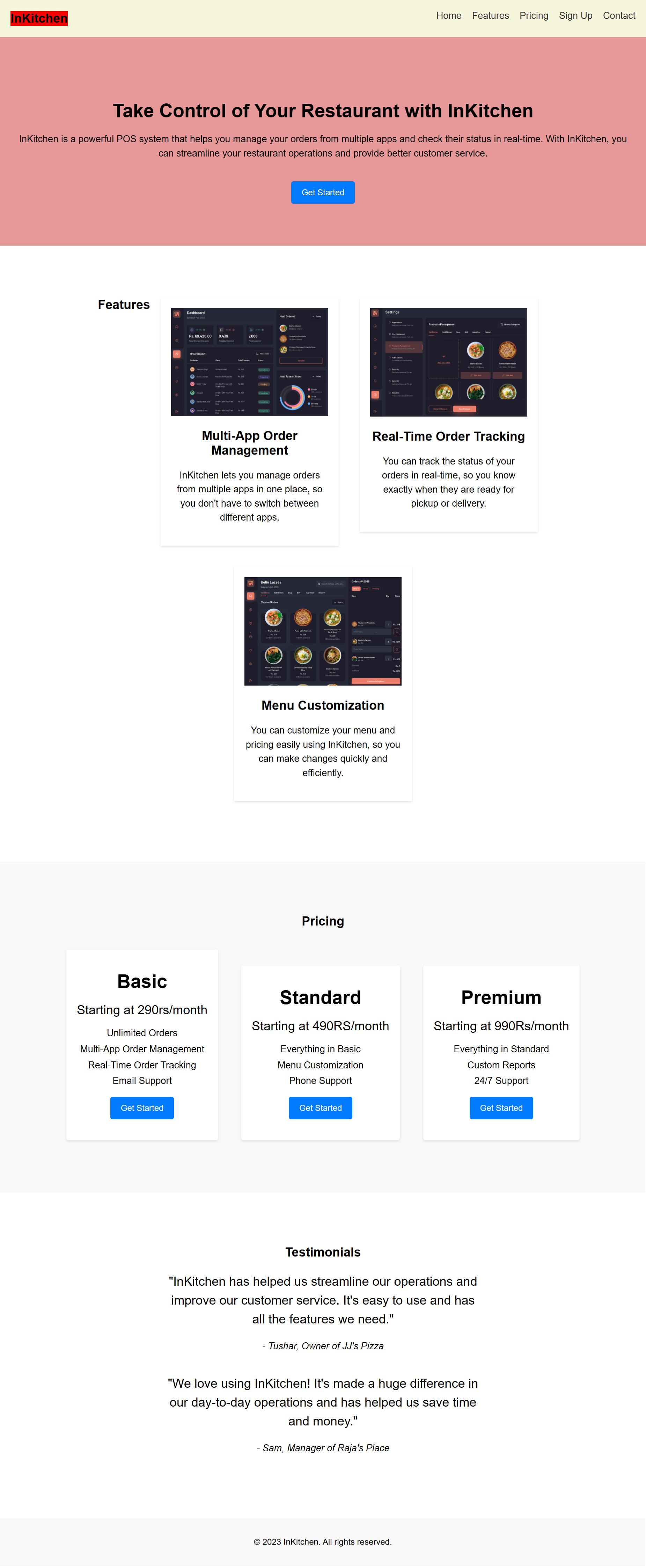 GitHub - somye-v01/InKitchen-DTI-Project: This is our project submission for our DTI Project ...