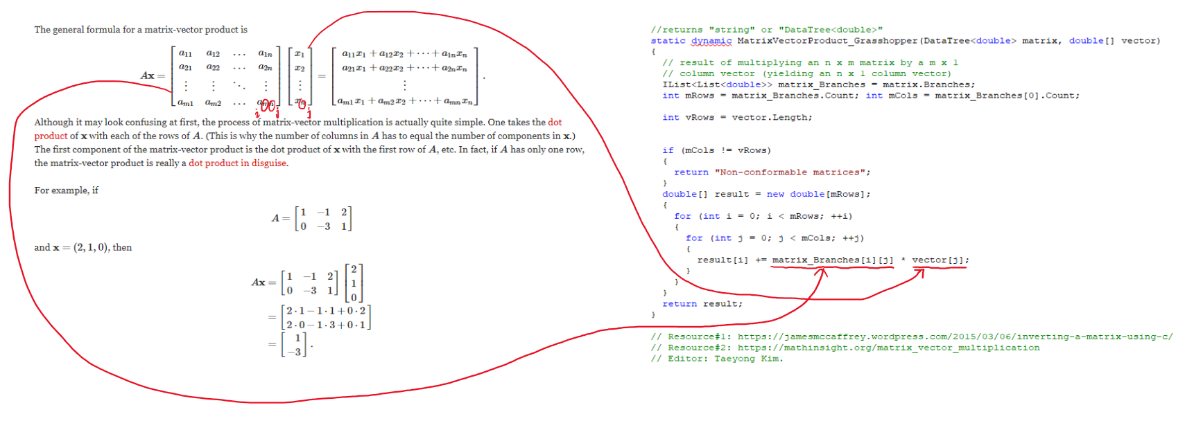 GitHub - TYongK/MA_MatrixOperations: These Codes are C# based Matrix ...