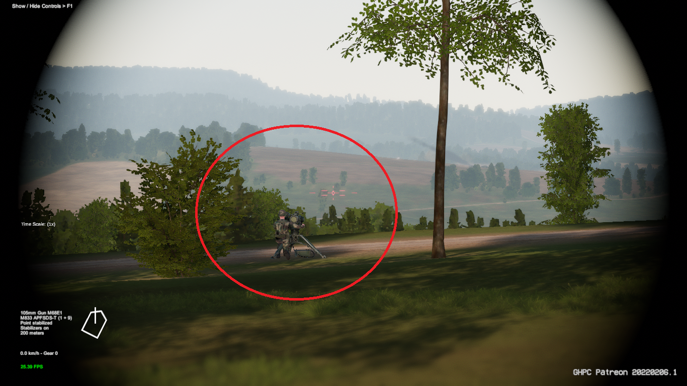 TOW gunner from Hold The line Mission causes incorrect lasing even ...