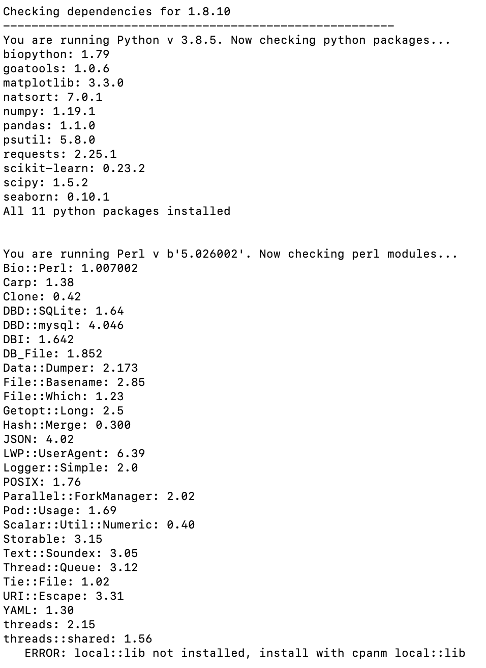 Errno 2 No Such File Or Directory Pathfunpredictmiscproteinalignmentsgff3 · Issue 0585